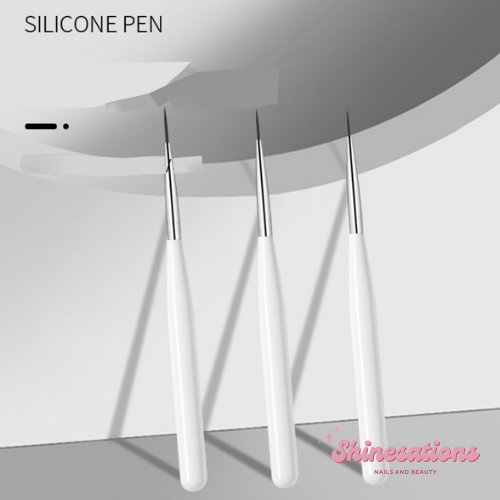 Jual Kuas Kuku Liner Ultra Thin Set Isi 3 Pcs Ukuran Untuk Desain Kuku ...