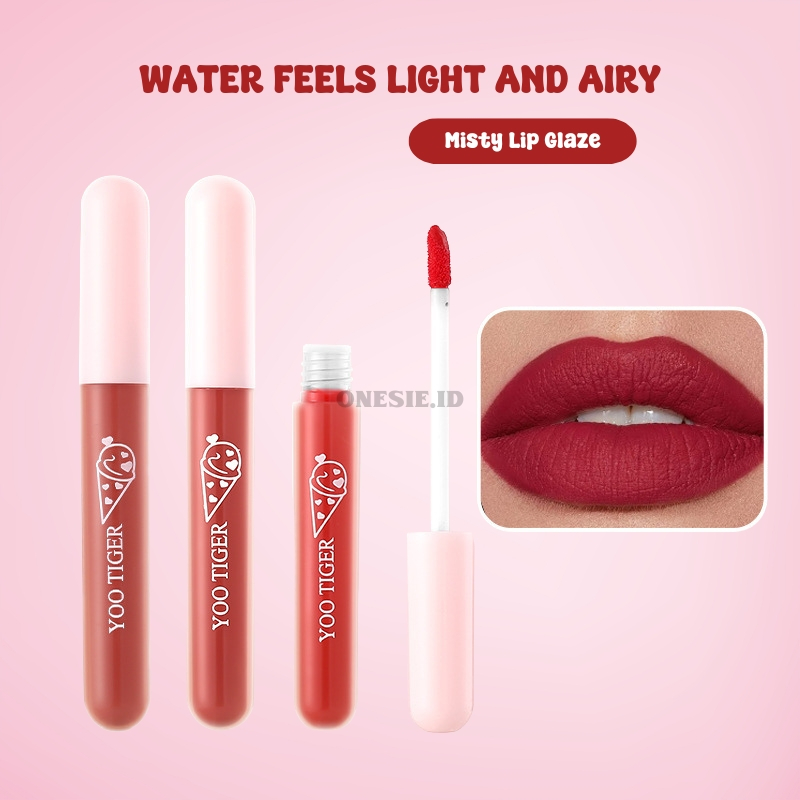 Jual YOO TIGER Lip Glaze Lip Gloss Lipstik Cair Lips Pelembab Silky ...