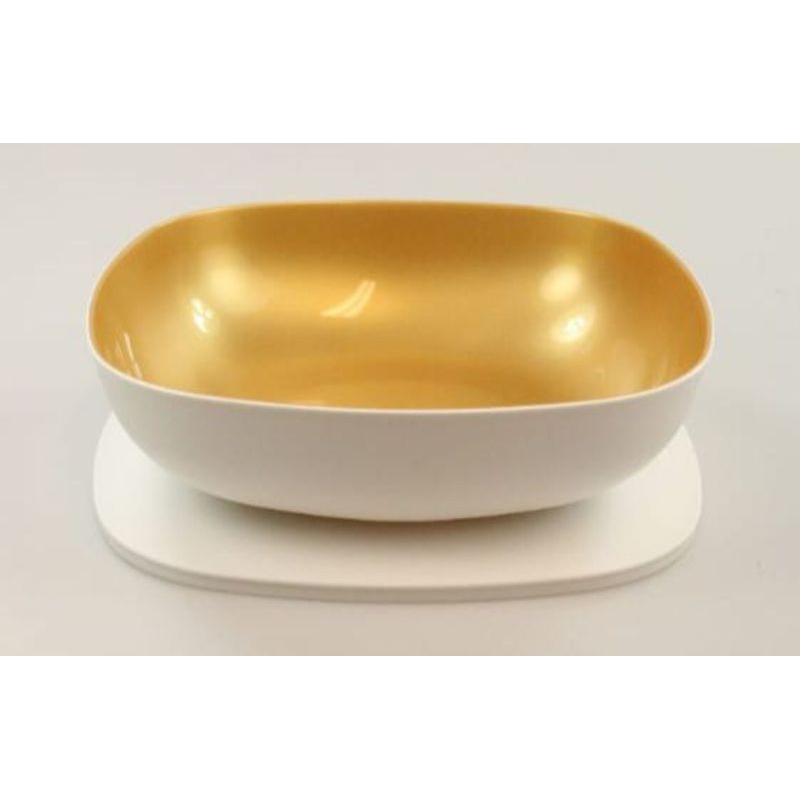 Jual TUPPERWARE ALLEGRA GOLD 2,5L WHITE BOWL CUP SERVING NEW | Shopee ...