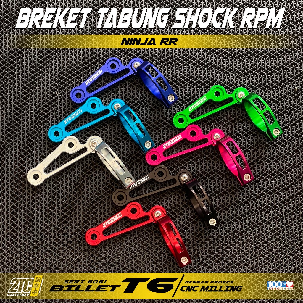 Jual BREKET TABUNG SOK BELAKANG NINJA RR RPM BREKET TABUNG SHOCK RPM ...