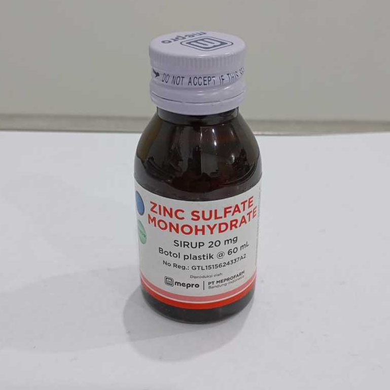Jual ZINC SIRUP 60ML (MEPRO) | Shopee Indonesia
