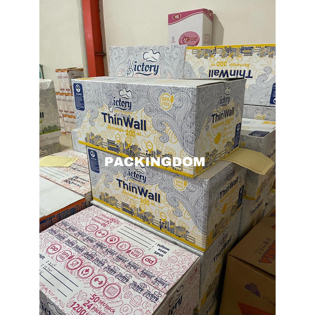 Jual ( GROSIR 1 DUS ) THINWALL VICTORY RECTANGLE / PERSEGI Termurah ...