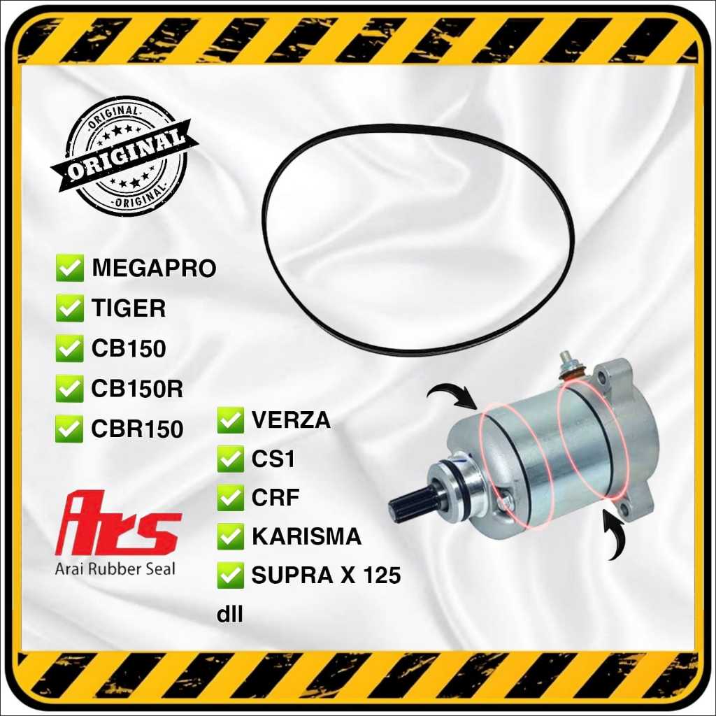 Jual Oring O Ring Seal Sil Kotak / Pipih DINAMO STATER Honda MEGAPRO ...