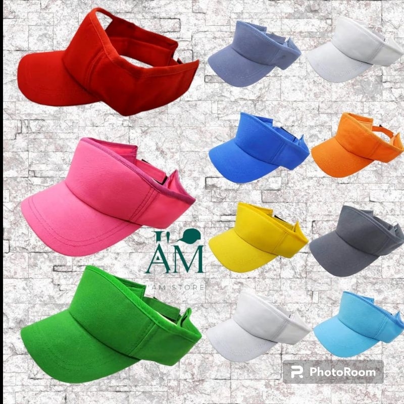 Jual Topi Senam Golf Zumba Tenis pria Wanita Polos | Shopee Indonesia
