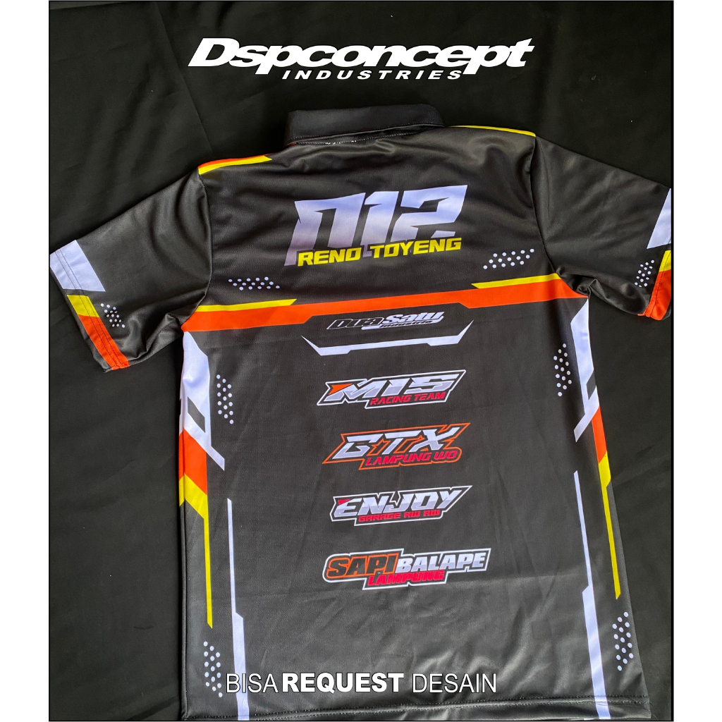 Jual JERSEY RACING kaos baju jersey racing custom full printing jersey ...