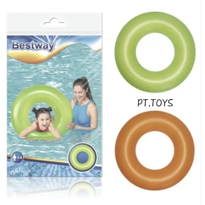 Jual Ban Renang Bulat JUMBO 76cm / Bestway - PT TOYS | Shopee Indonesia