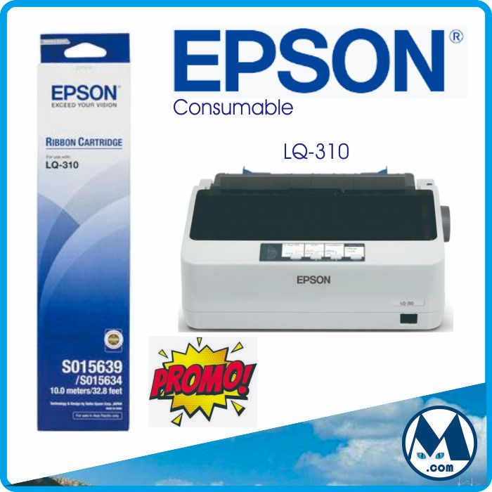 Jual Pita Ribbon Cartridge Printer EPSON LQ-310 / LQ310 / LQ 310 ...