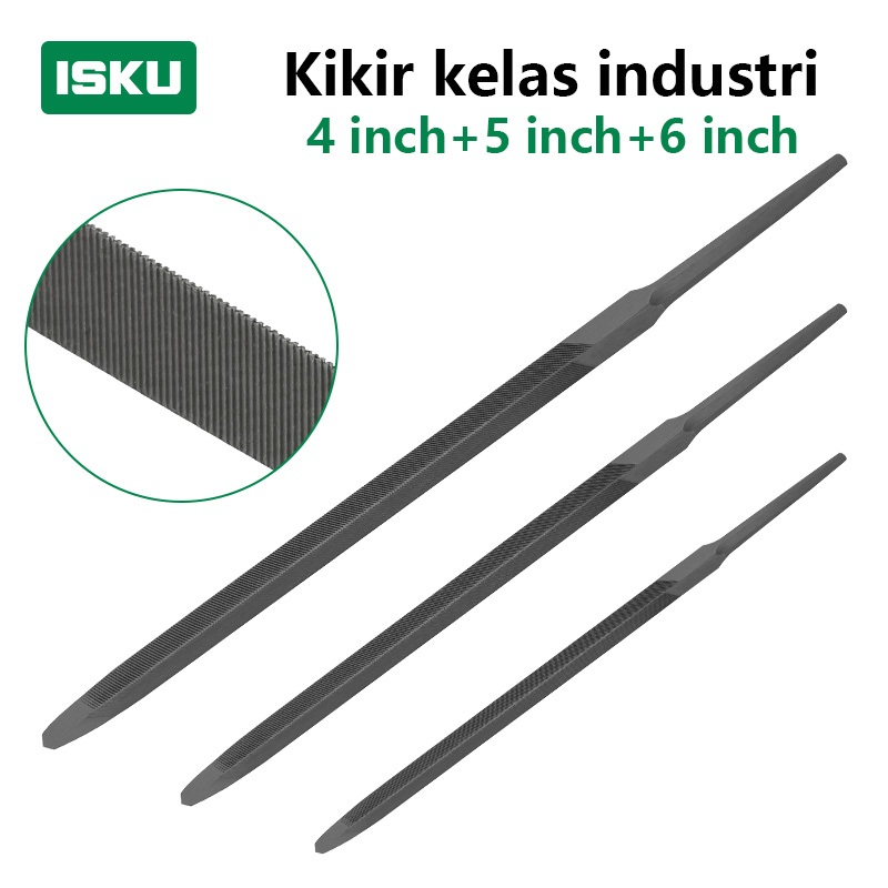 Jual ISKU Mini File / Set Alat Kikir Besi 4 inci 5 inci 6 inci High ...