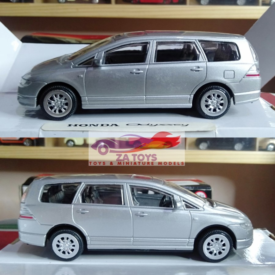 Jual Diecast Honda Odyssey RB1 Silver By Rastar Skala 1:43 ARSEL2158 ...
