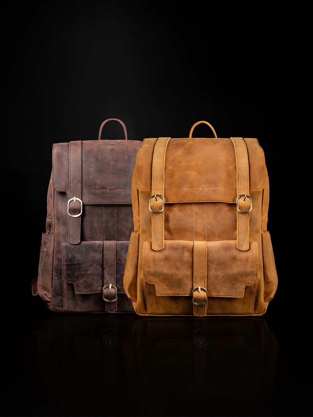 Jual Kenes Leather Tas Ransel Pria Kulit Asli Backpack ARTHUR - Free ...