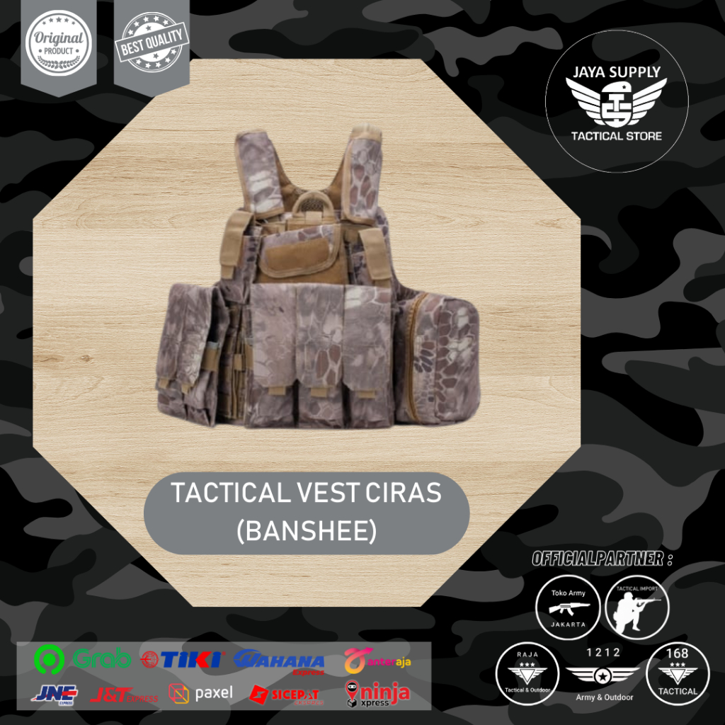 Jual Rompi Army Tactical Vest Armor CIRAS - Banshee | Shopee Indonesia