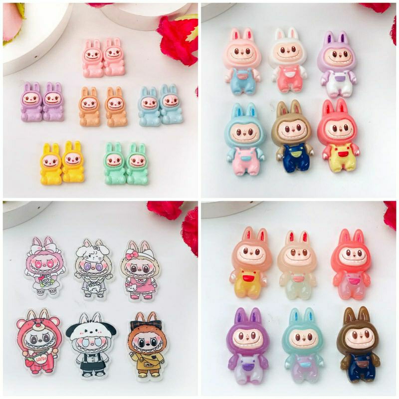 Jual RESIN CLAY LABUBU DIY /RESIN THE MONSTER LABUBU/ APLIKASI LABUBU ...