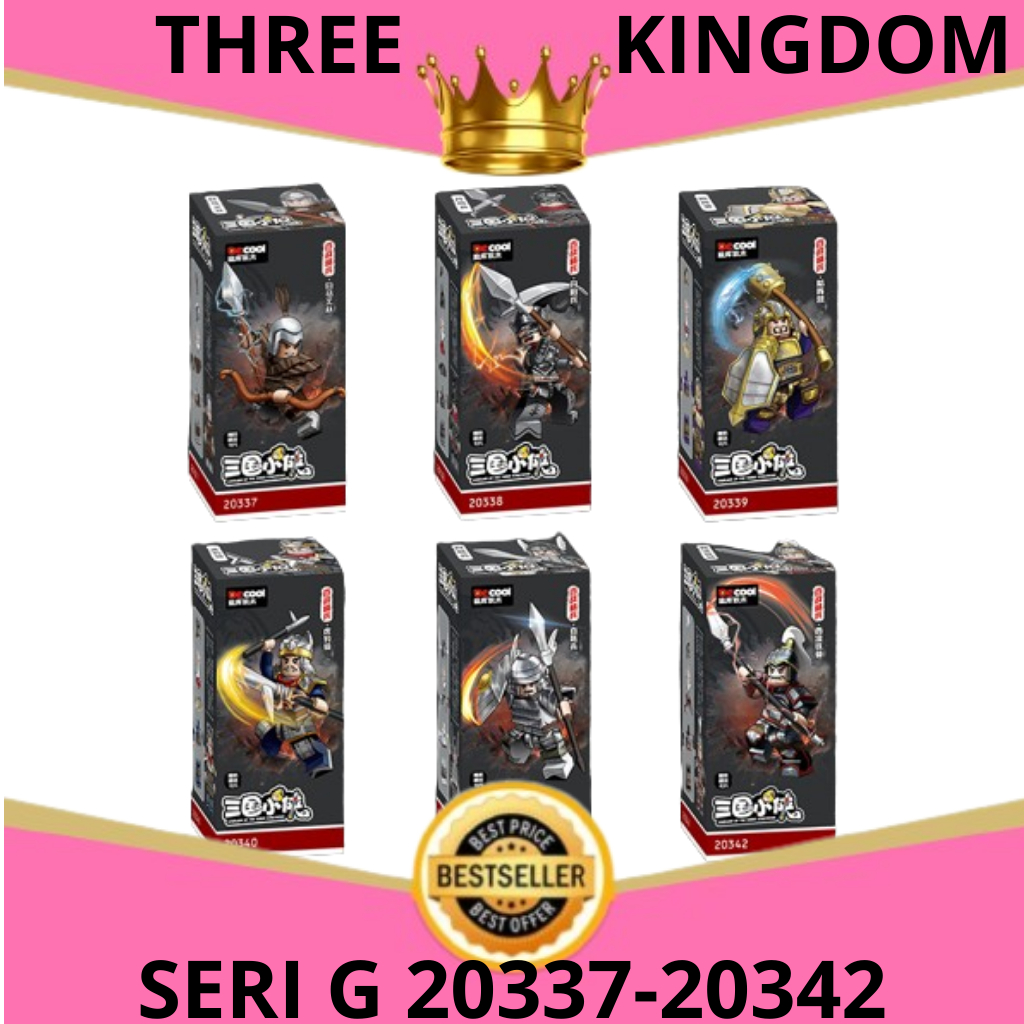 Jual DE COOL BRICK DECOOL BRICKS THREE KINGDOM SAMKOK 3 RAJA BAIMA ...