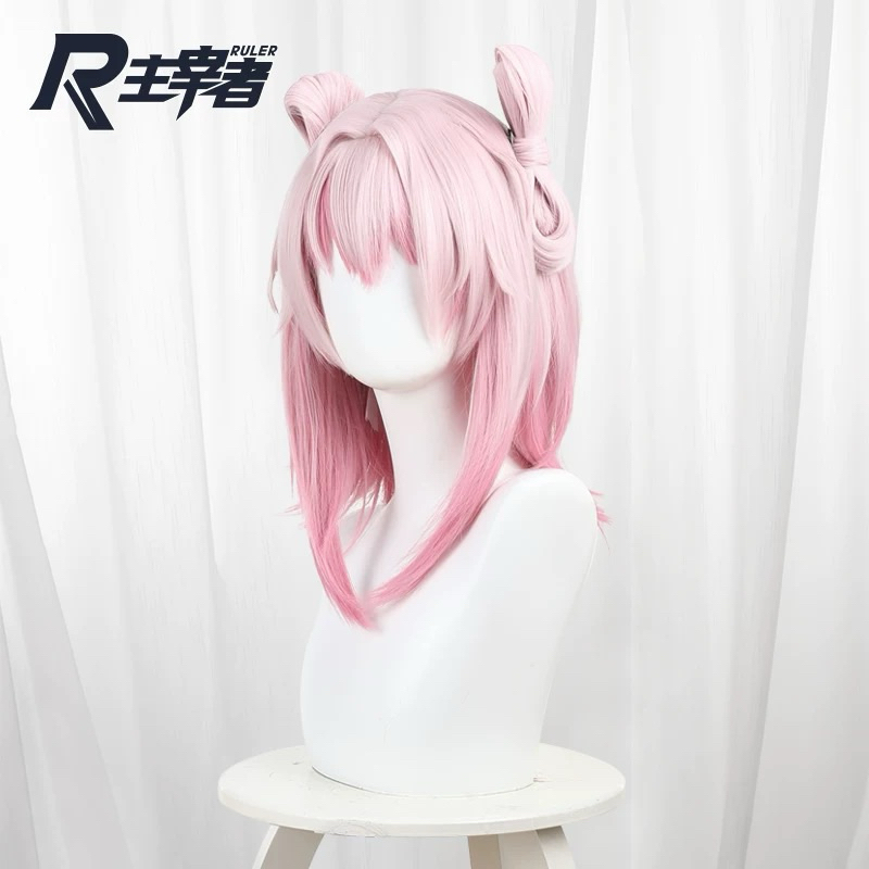 Jual READY ruler wig - march 7th star rail swordmaster hunt skin hsr ...