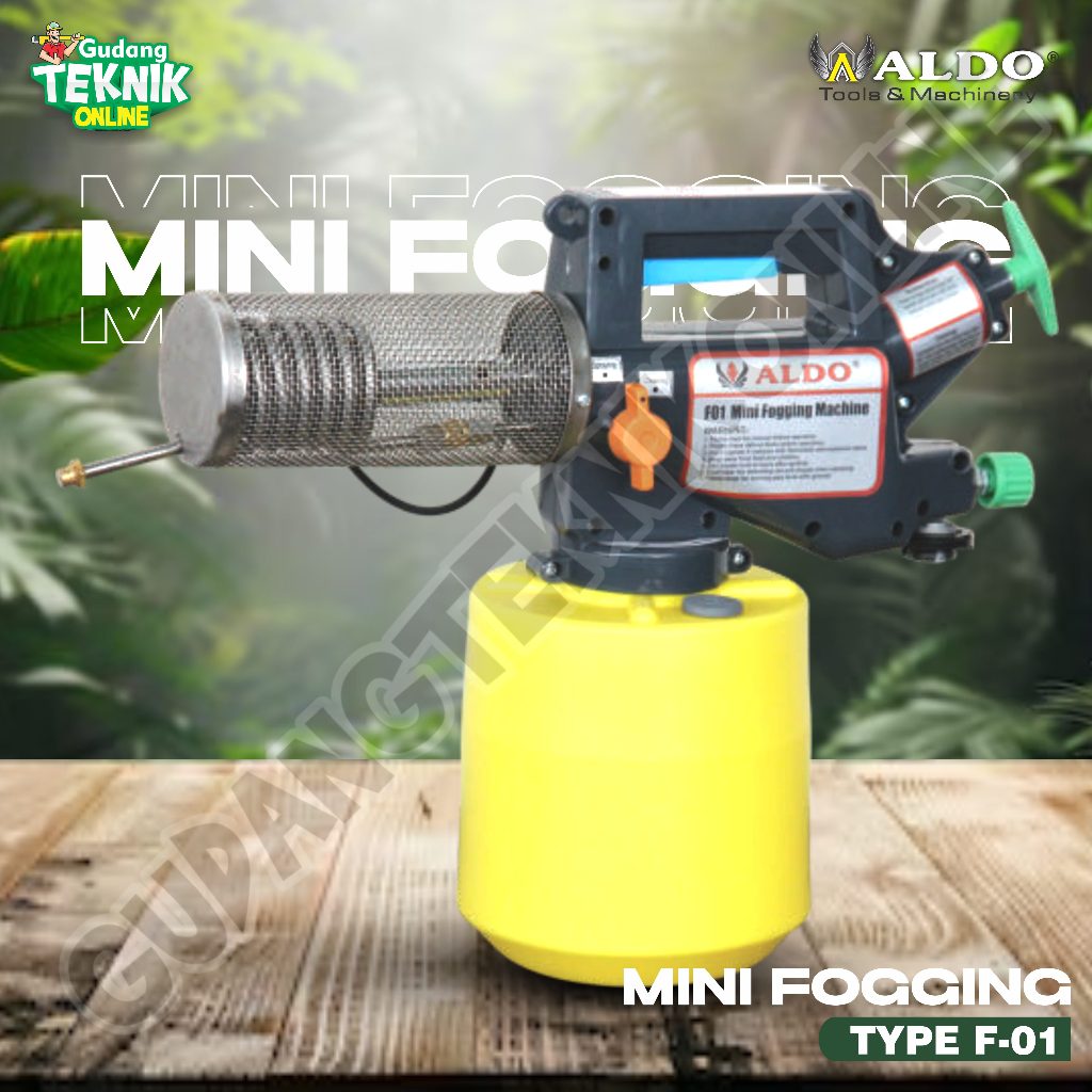Jual Mesin Mini Fogging Portable ALDO F-01 / Alat Foging Fogger Semprot ...