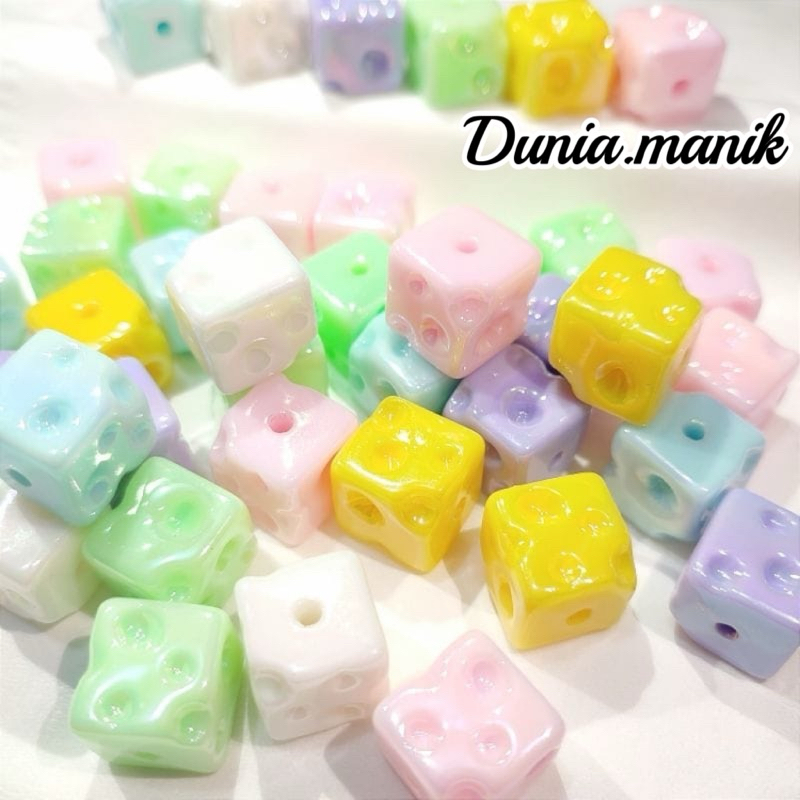 Jual Manik Mote Square Patel Glossy Import (15gr) | Shopee Indonesia