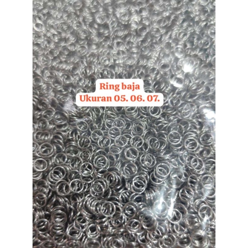 Jual RING SAMBUNG BAJA | JUMP RING BAJA | RING O 100PCS | Shopee Indonesia