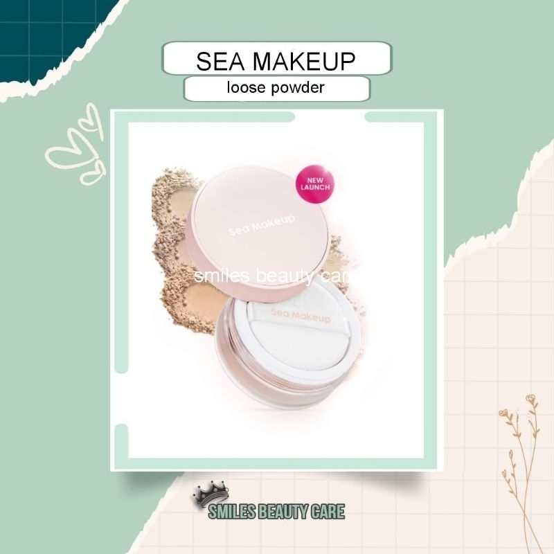 Jual (New Shade) Sea Makeup Acne Care Micro Setting Powder Loose Powder ...