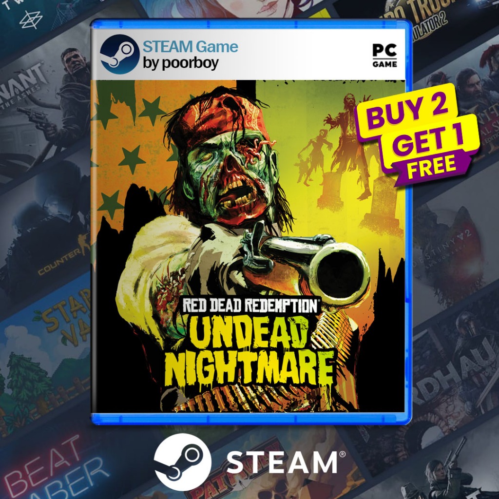 Jual Red Dead Redemption : Undead Nightmare Original Game PC / Laptop ...