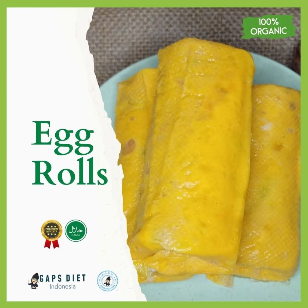 Jual GAPS APPROVED CHICKEN EGG ROLL | Shopee Indonesia