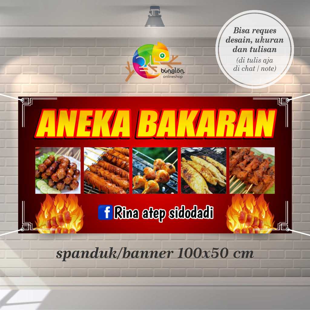 Jual Cetak Spanduk Banner Aneka Bakaran | Shopee Indonesia