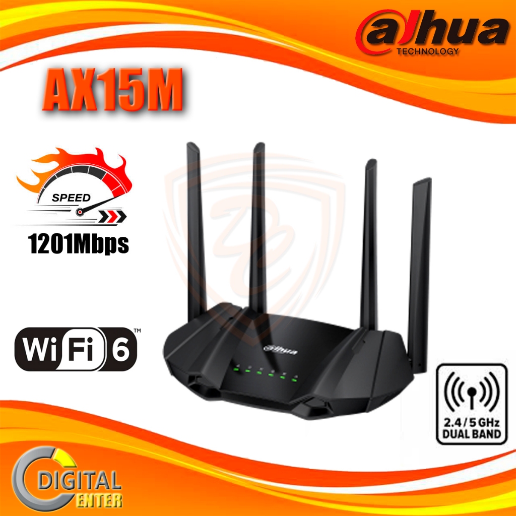 Jual Dahua AX15M AX1500 Wireless Router Dual Band Wifi 6 MU-MIMO ...