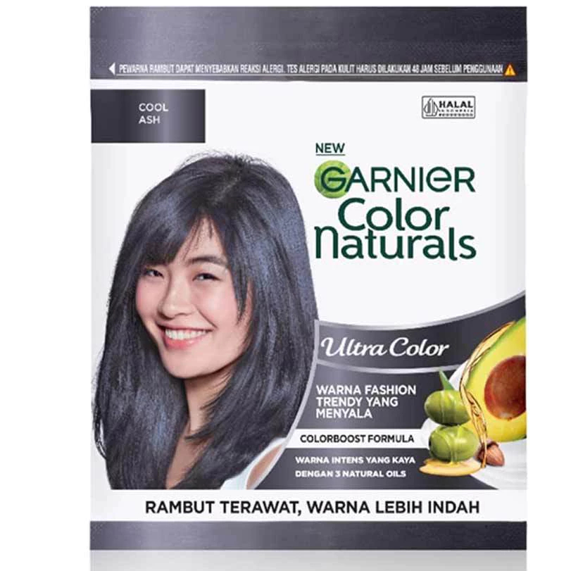 Jual GARNIER COLOR NATURAL COLOR SACHET COOL ASH | Shopee Indonesia