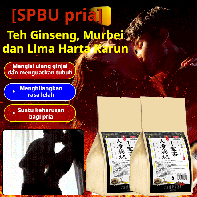 Jual ⚡Pengiriman 24 jam+COD⚡Ginseng and Wolfberry Ten Treasures Tea/Liver and Kidney Health Tea ...