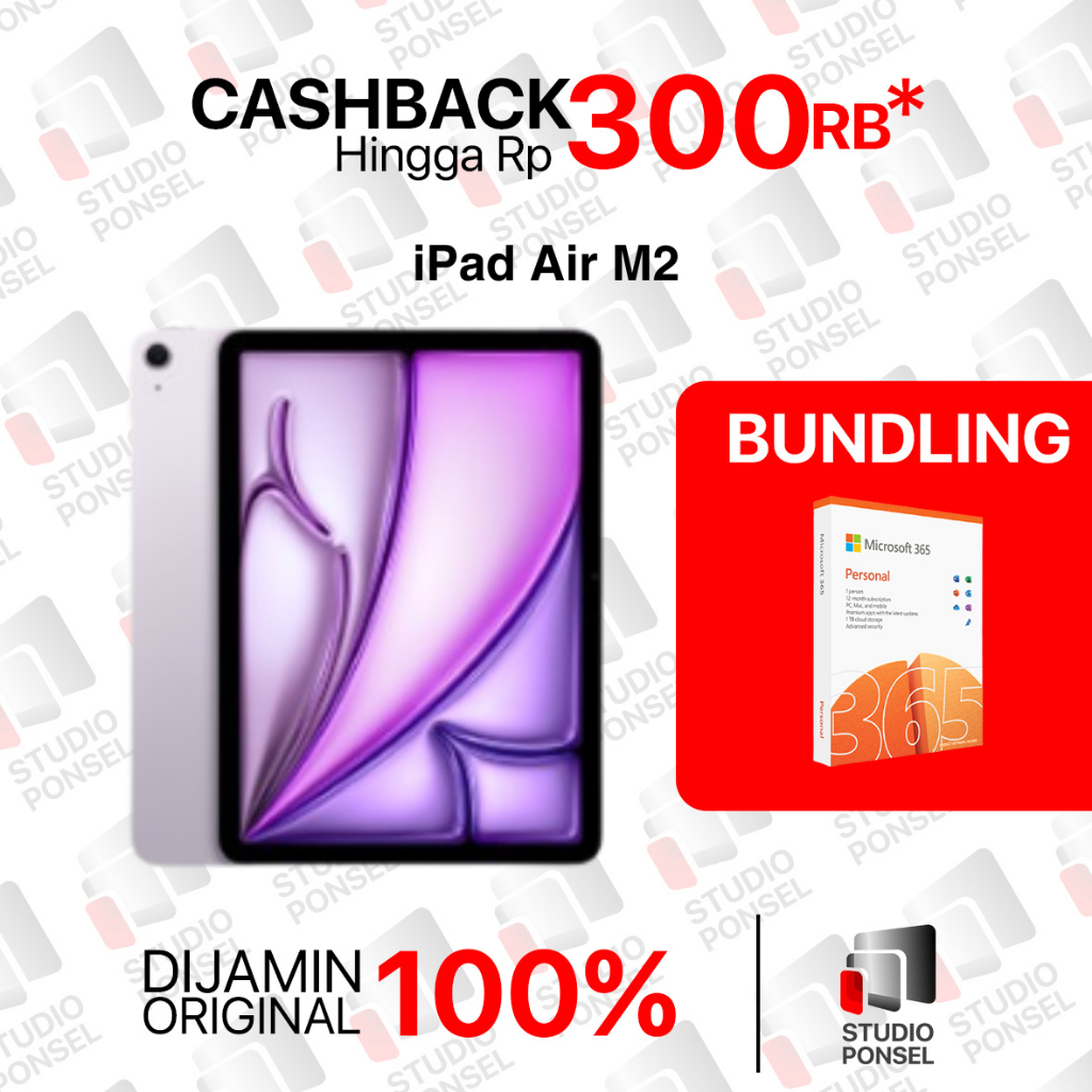 Jual Tab Air M2 11-Inch 2024 WiFi Only 1TB 512GB 256GB 128GB 6th Gen ...