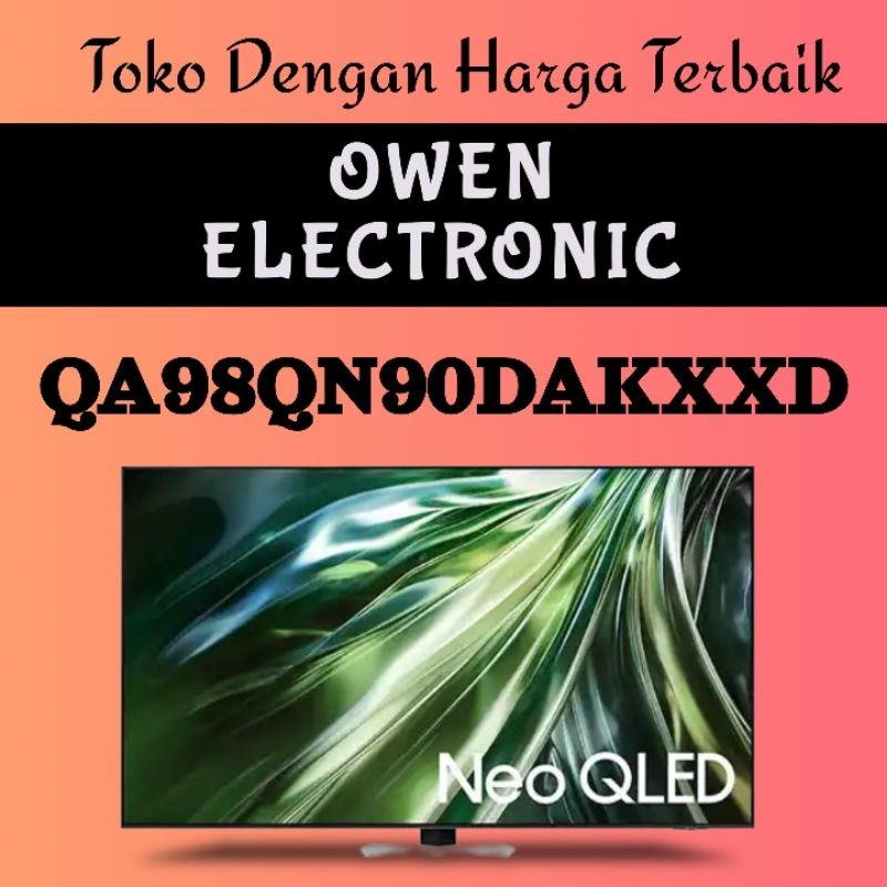 Jual SAMSUNG 4K NEO QLED SMART TV QA98QN90DAKXXD 98 inch 98QN90D ...