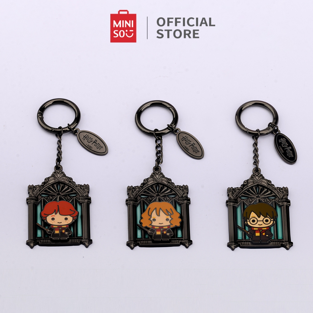 Jual Miniso x Harry Potter Gantungan Kunci dengan Desain Tali Pita Kain Seri Akademi Gryffindor ...