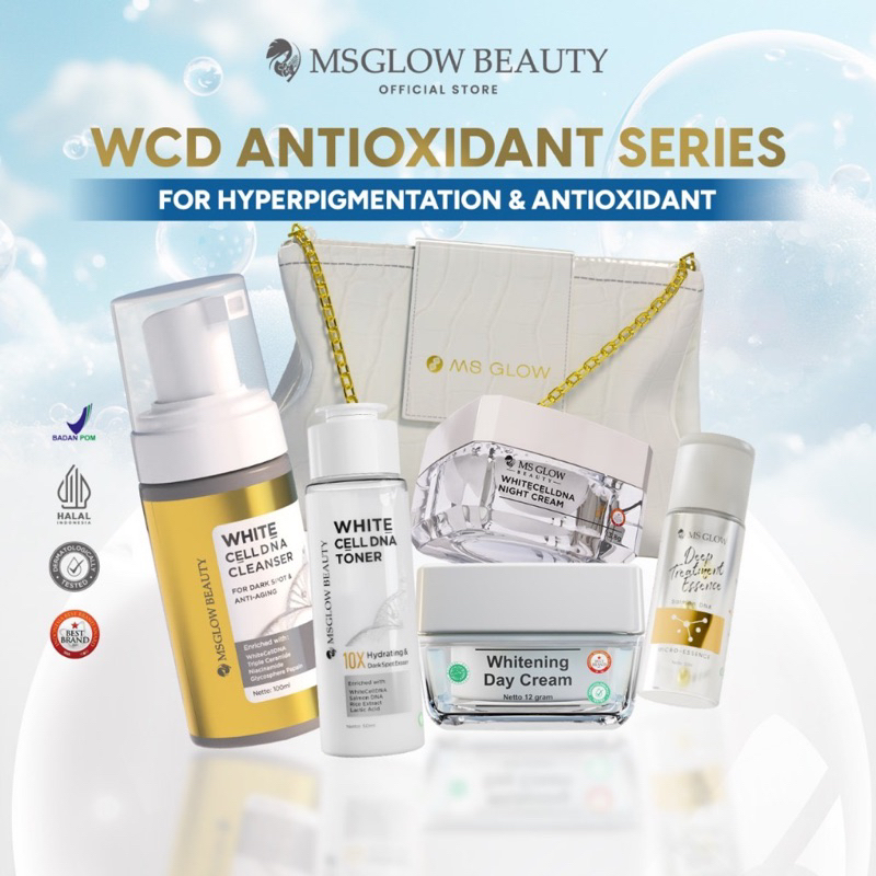 Jual MS GLOW - PAKET WHITECELL DNA ( whitecelldna toner) | Shopee Indonesia