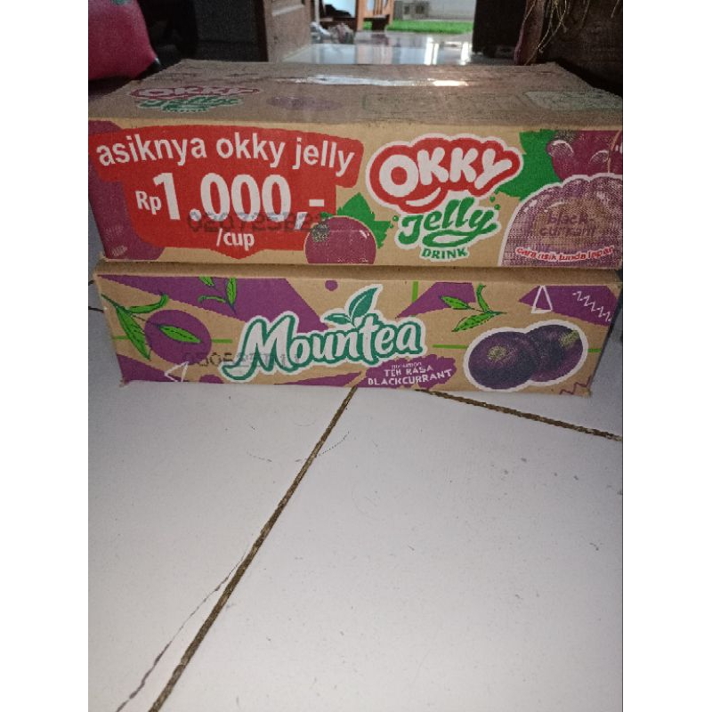 Jual Okky jelly drink Mountea | Shopee Indonesia