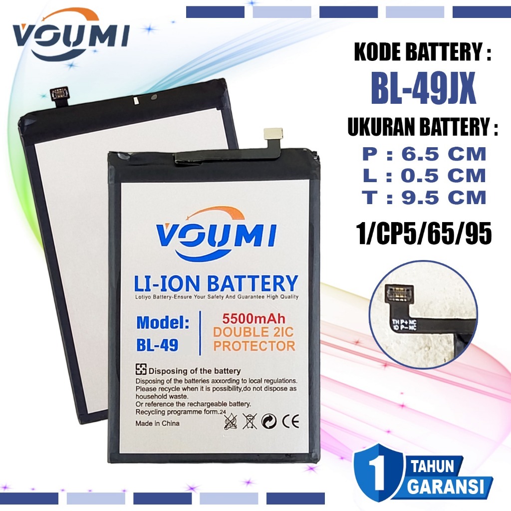 Jual VOUMI Baterai BL-49JX BL49JX Battery Double IC Power high Capacity Compatible Hp Infinix ...