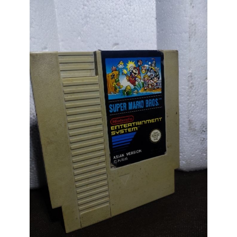 Jual Kaset Nintendo NES Supermario Bros ORIGINAL | Shopee Indonesia