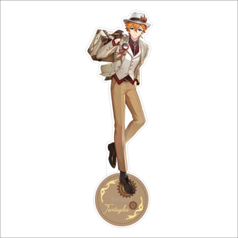 Jual Standee Akrilik Childe dan Teucher Genshin Impact [Tartaglia ...