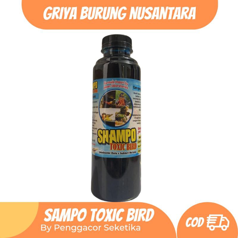 Jual SAMPO BURUNG TOXIC BIRD PEMBASMI KUTU DAN BAKTERI PADA BURUNG ...