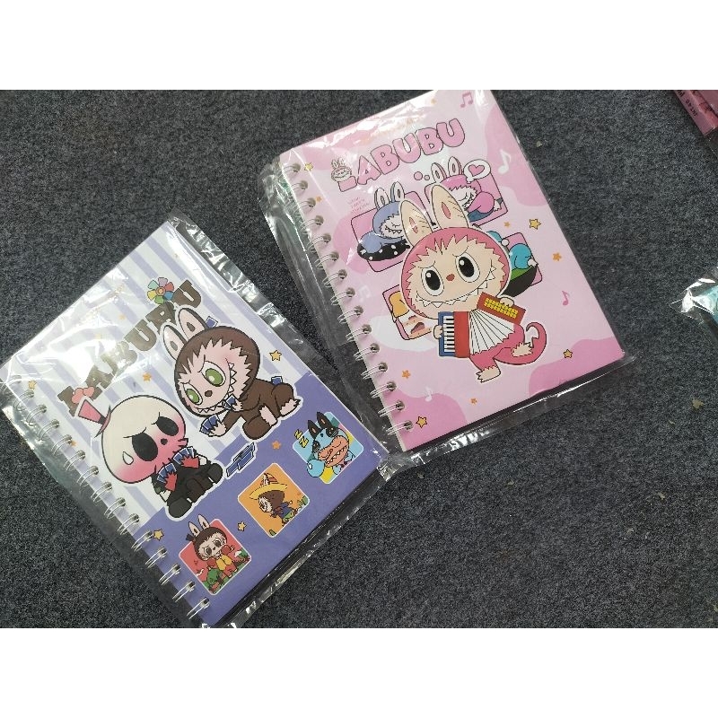 Jual Buku Labubu Notebook Labubu spiral UK A6 Tebal | Shopee Indonesia