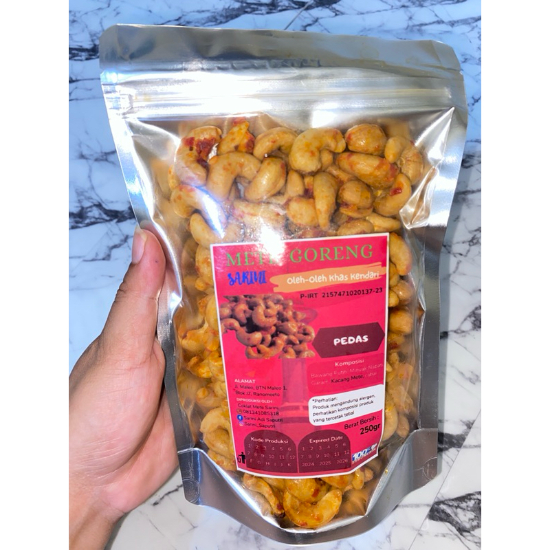 Jual Mete Goreng Rasa Pedas 250gr | Shopee Indonesia