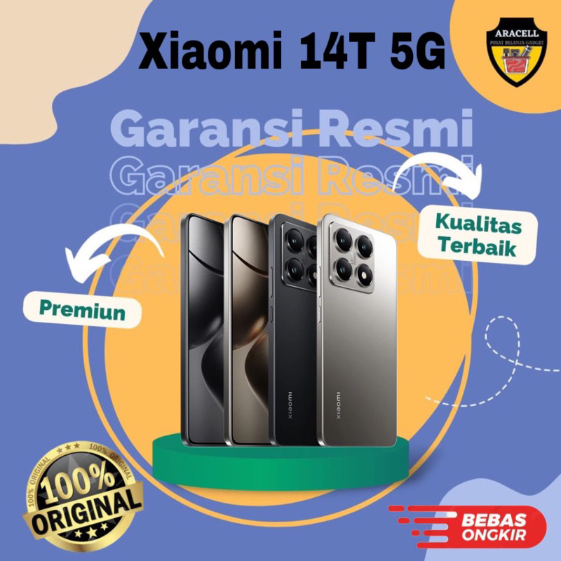 Jual Xiaomi 14T 5G 12/256 & 12/512 New segel garansi resmi xiaomi ...
