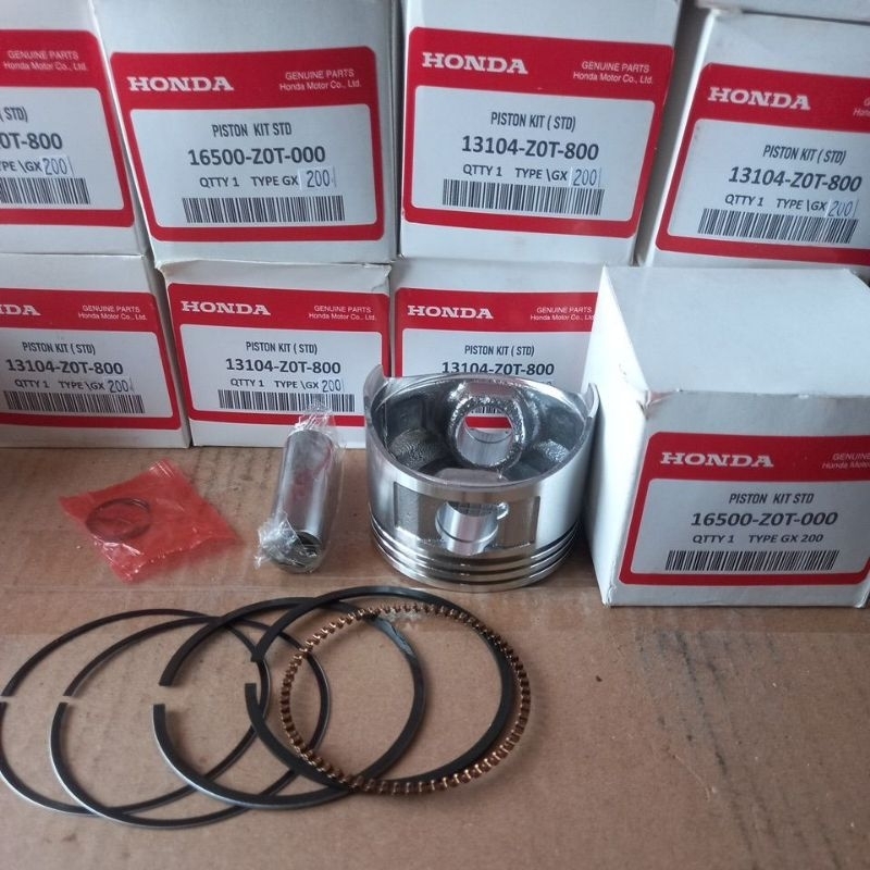 Jual 1SET ORIGINAL PISTON KIT ASSY | HONDA GX200-6.5HP STD UNTUK MESIN DIESEL PENGGERAK | Shopee ...