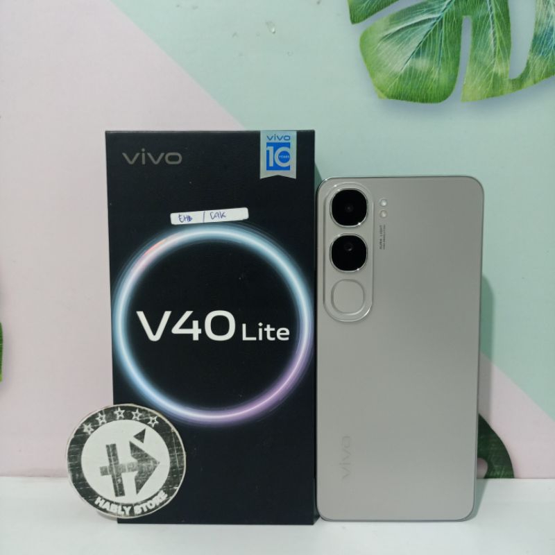 Jual VIVO V40 LITE 4G 8/256 dan 8/128 SECOND FULLSET | Shopee Indonesia