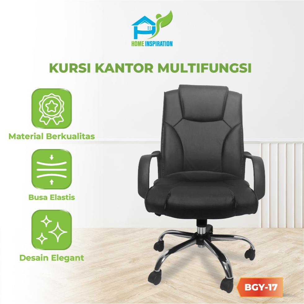 Jual Home Inspiration Kursi Kantor Executive Chair Hitam Kursi Kantor ...