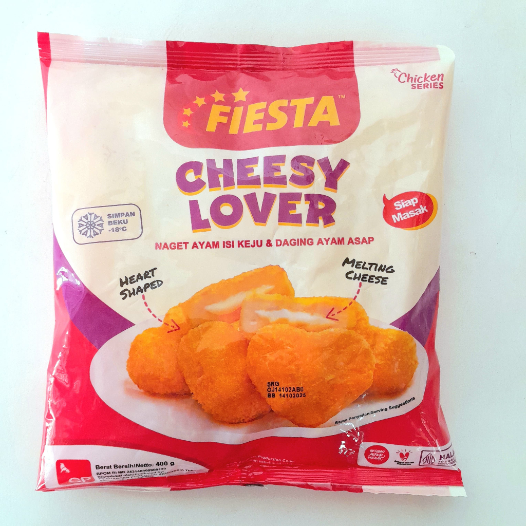 Jual FIESTA cheesy lover 400gr | Shopee Indonesia
