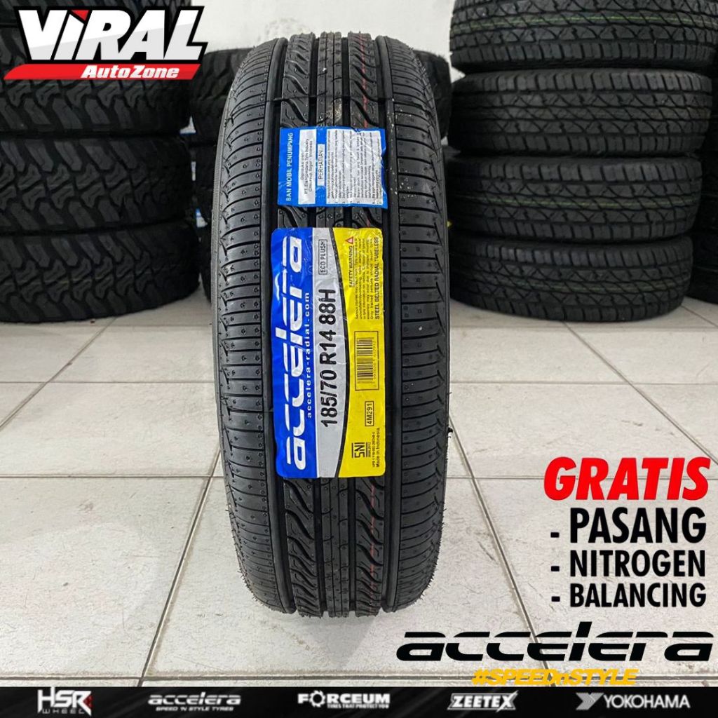 Jual ACCELERA ECO PLUSH 185 70 R14 BAN MOBIL RING 14 UNTUK AVANZA XENIA ...