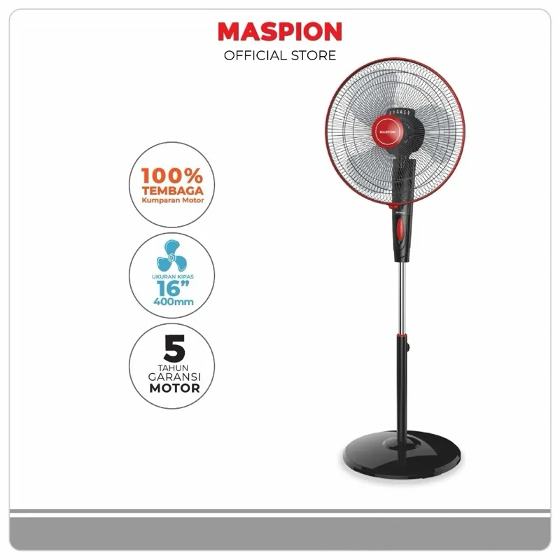 Jual Maspion Stand Fan 16" EX - 174 S ( Exclusive ) | Shopee Indonesia