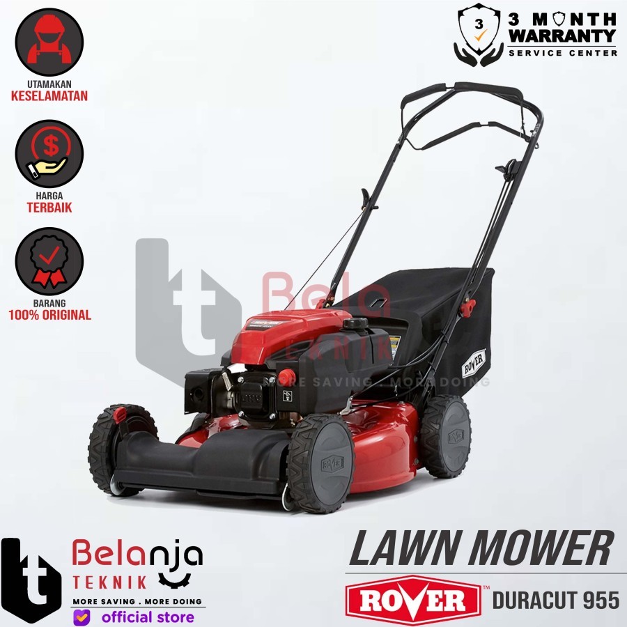 Jual Rover Mesin Potong Rumput Dorong Duracut 955 Lawn Mower 21 Inch 196 CC | Shopee Indonesia