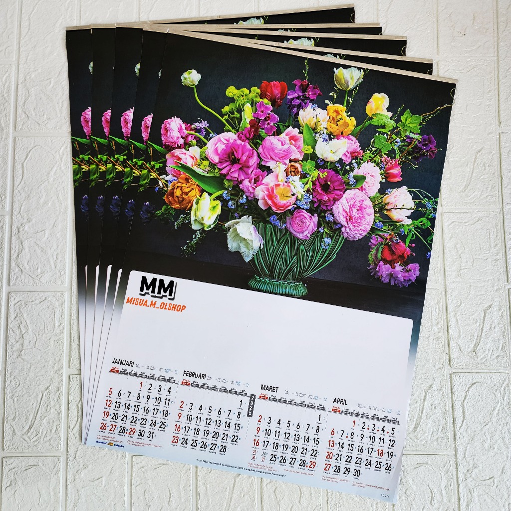 Jual KALENDER DINDING CATUR WULAN ATAU 3 LEMBAR AO TAHUN 2025 KALENDER ...