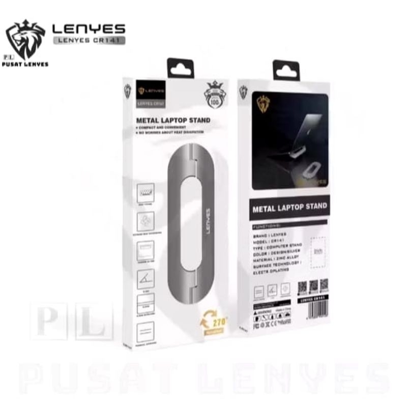 Jual Stand Laptop LENYES CR141 Stand Laptop Lipat Peninggi Penyangga ...