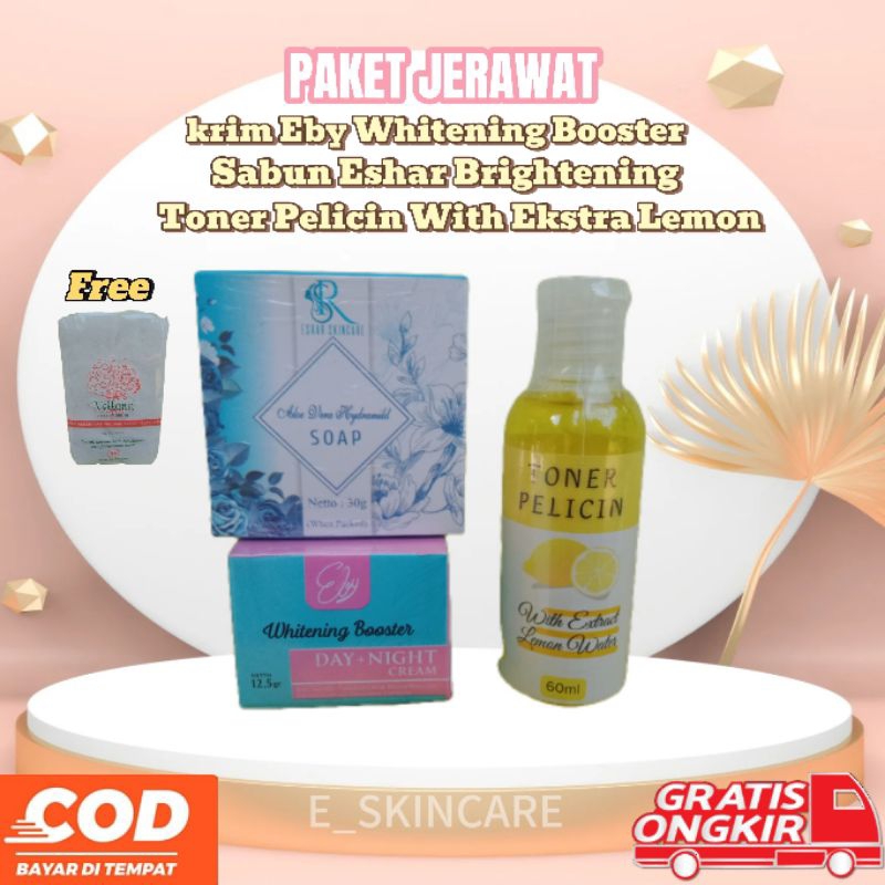 Jual Paket Jerawat Dan Bekas Jerawat Ampuh/krim Eby by Eliza Beauty ...